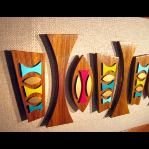 Mid Century Modern Mod "pulu Si Bagumba" Teak - Etsy