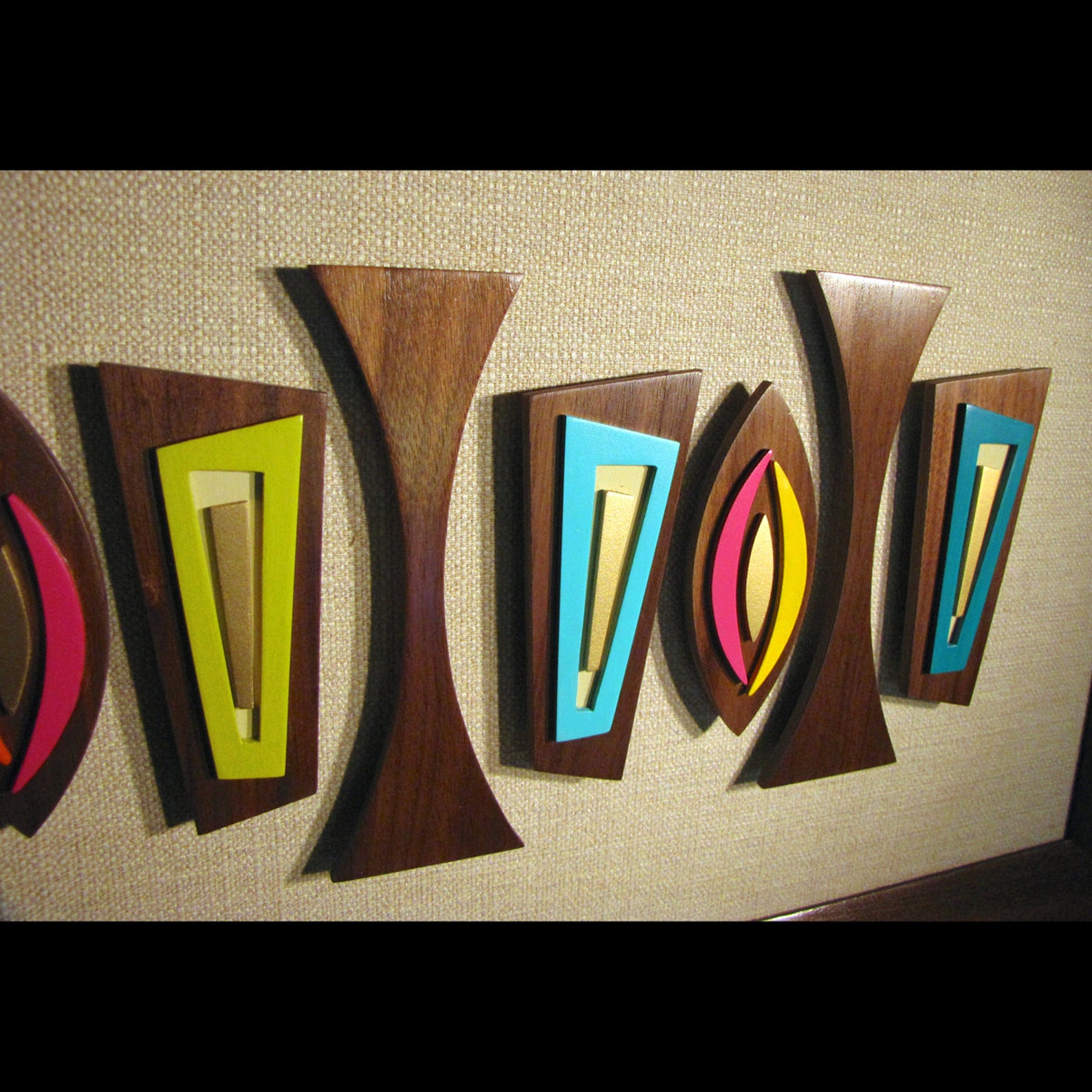 Mid Century Modern Mod "pulu Si Bagumba" Walnut - Etsy