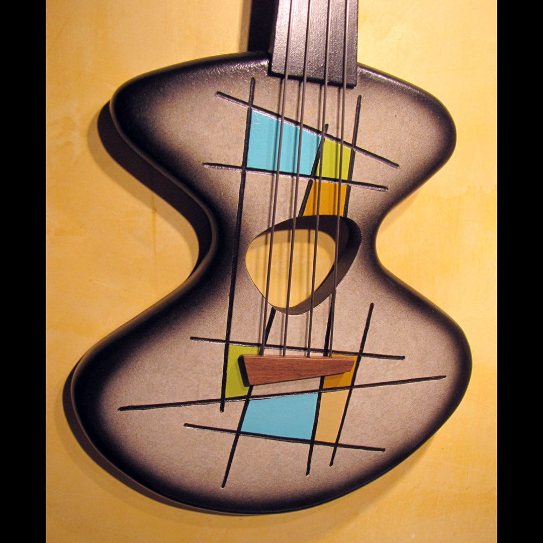 Mid Century Modern Mod "samba" Guitar and Conga Set - Etsy