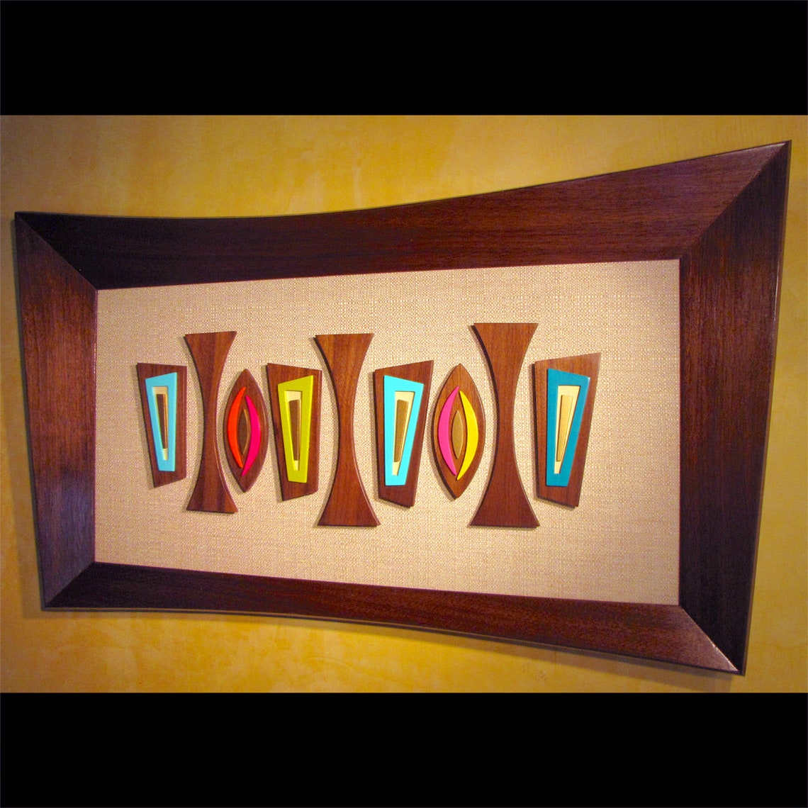 Mid Century Modern Mod "pulu Si Bagumba" Walnut - Etsy