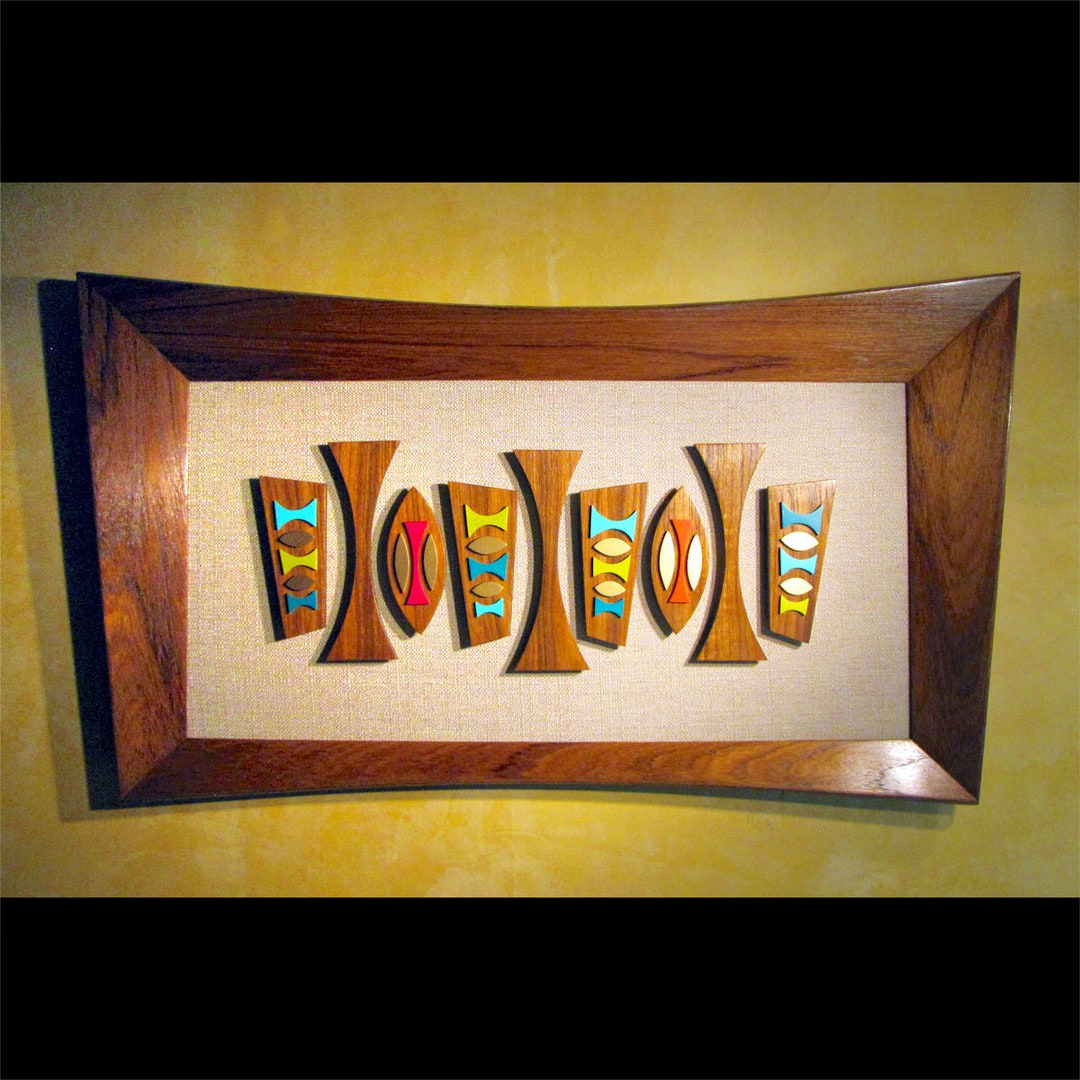 Mid Century Modern Mod "pulu Si Bagumba" Teak - Etsy