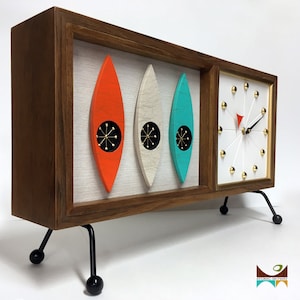 Mid Century Modern "2270a Clock" - Etsy