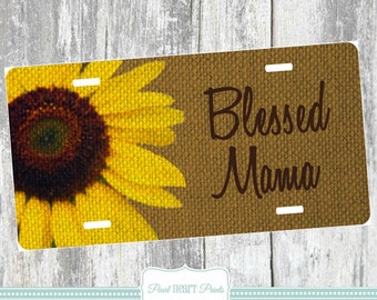 Mama License Plate - Etsy