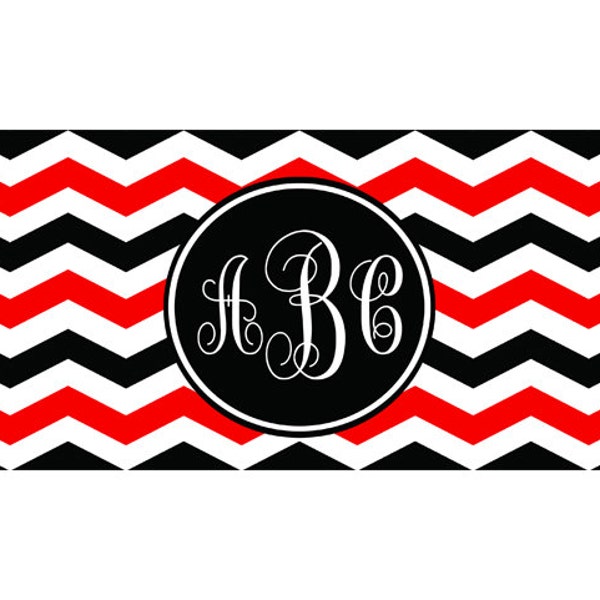 Chevron Name Tags - Etsy