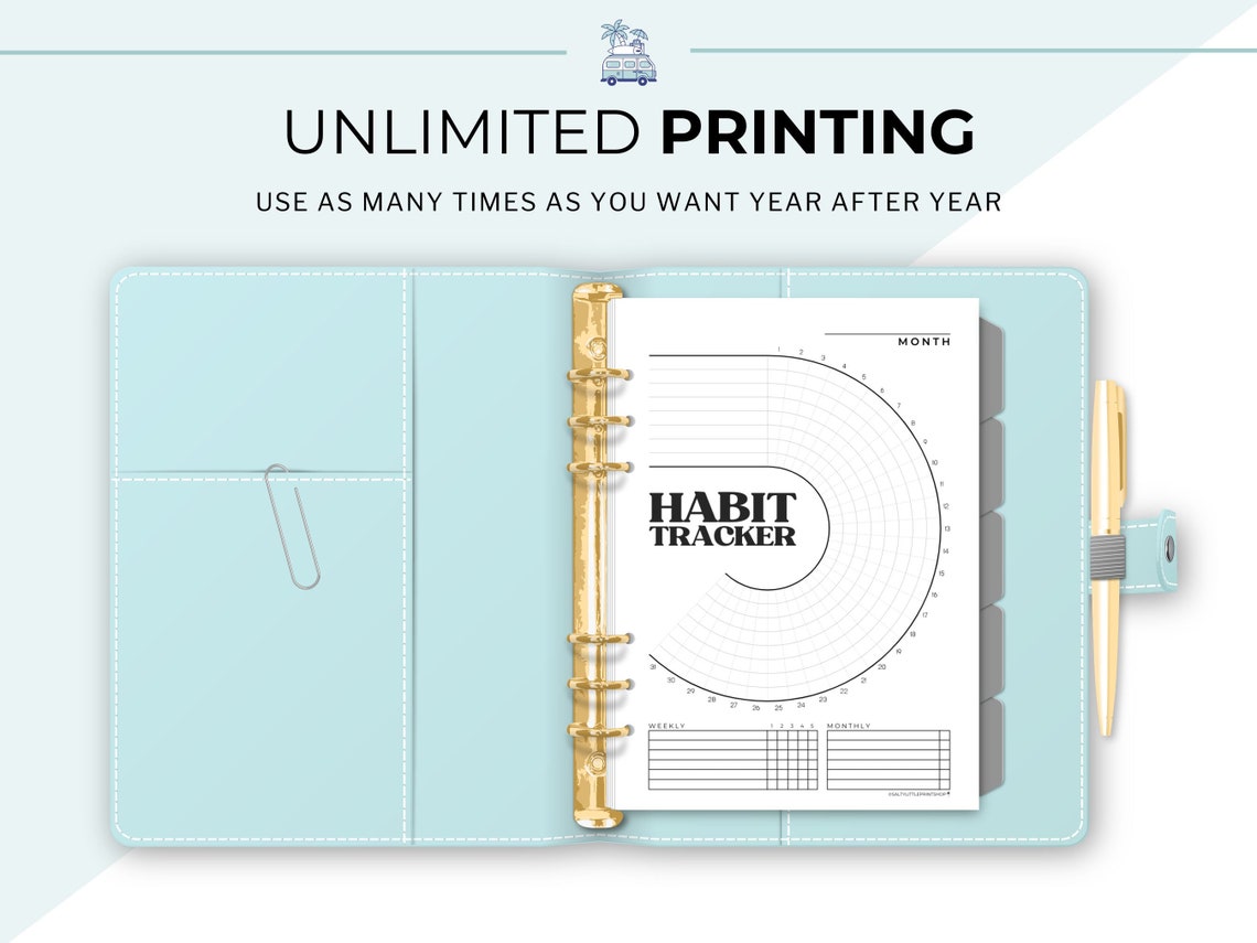 Habit Tracker Printable Daily Habit Tracker for Kids Weekly Habit ...