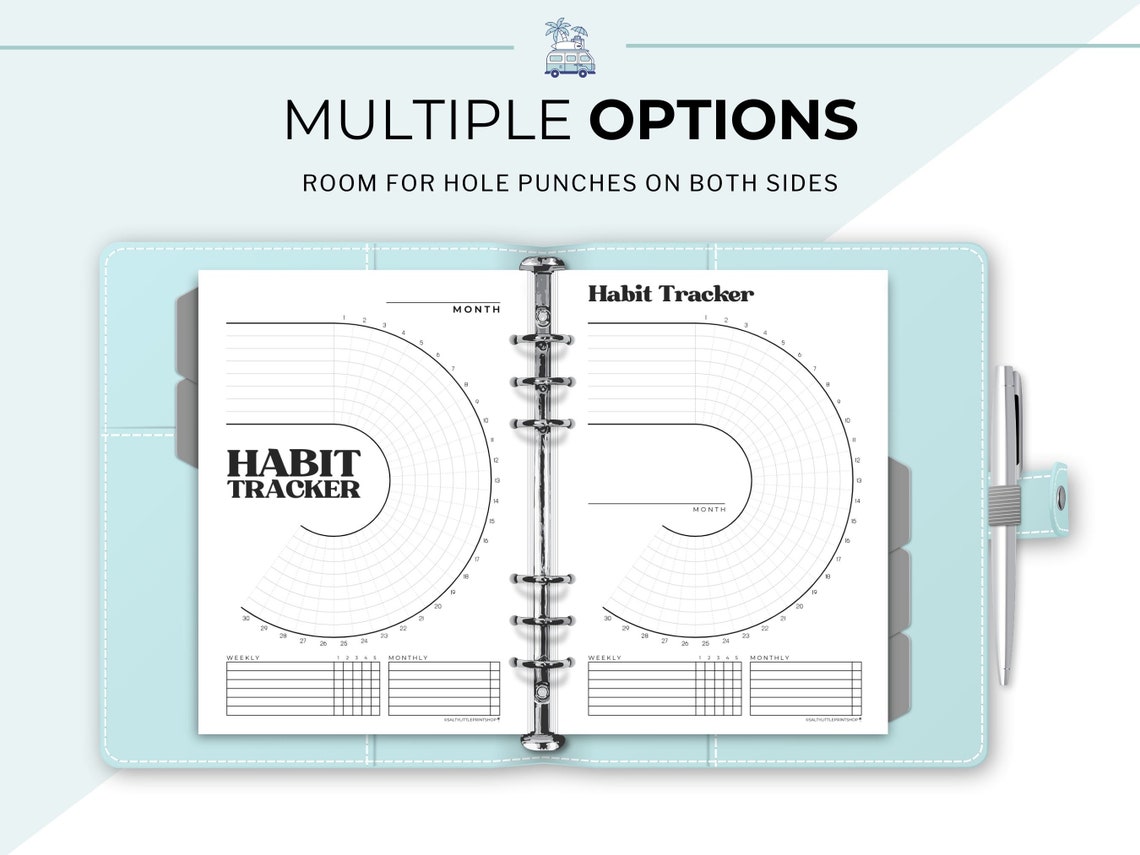 Habit Tracker Printable Daily Habit Tracker for Kids Weekly Habit ...