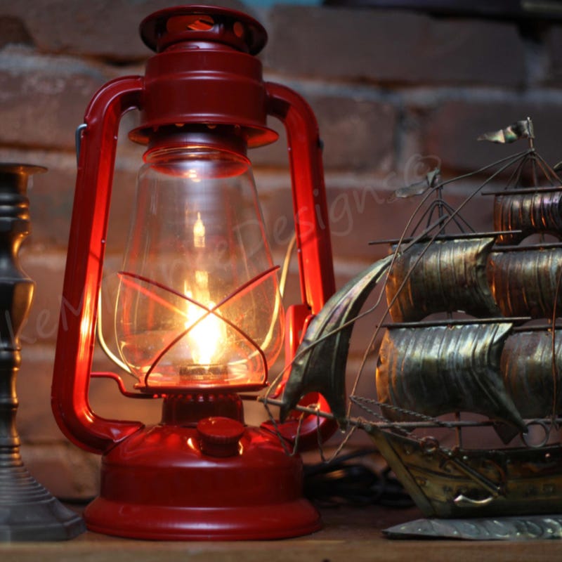 Red Lantern Light Ceiling - Etsy