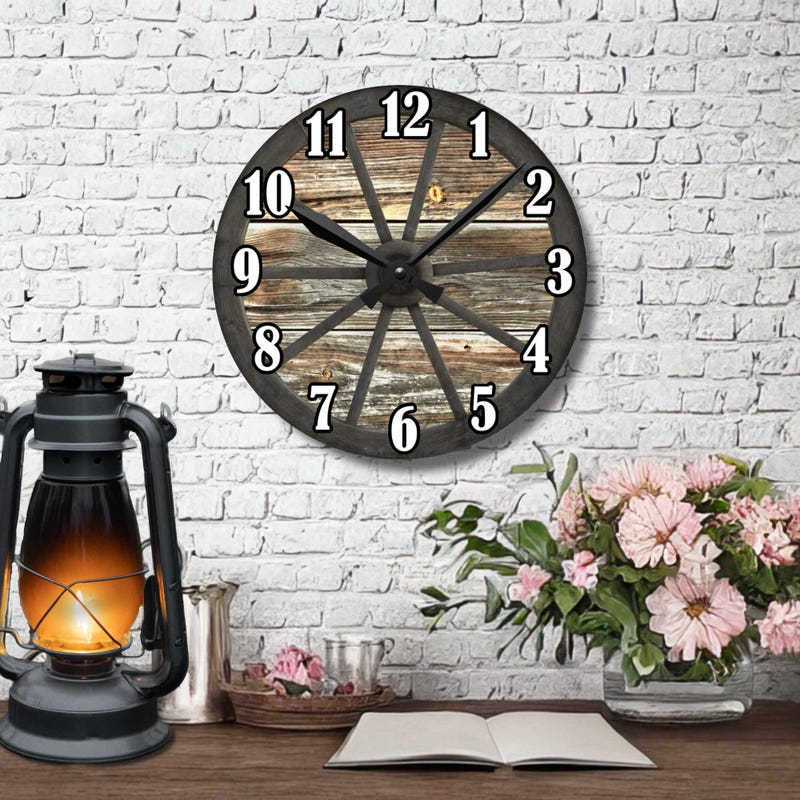 Rustic Clocks - Etsy