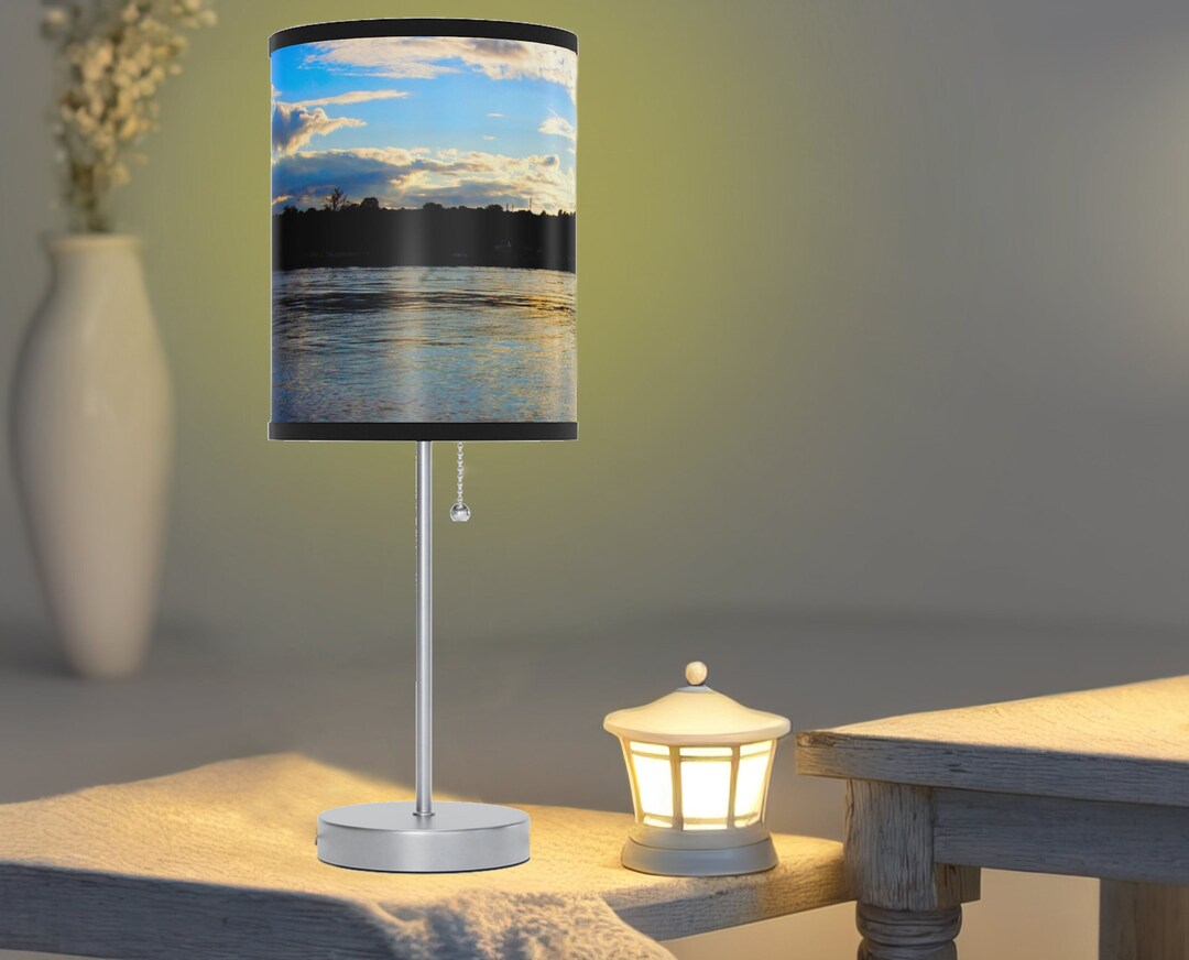 Sunset Lamp Nautical Decor Beach Lamp Lake Decor Bedside Table - Etsy