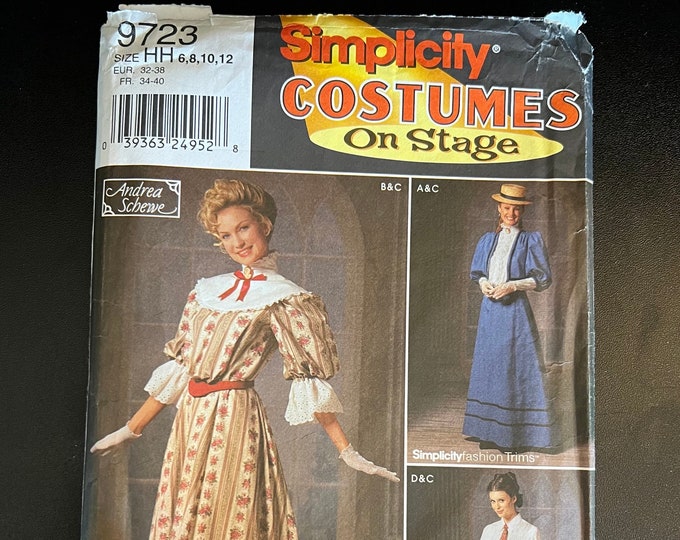 Simplicity 9723 Sewing Pattern, Sizes 6-8-10-12 UC/FF - Etsy