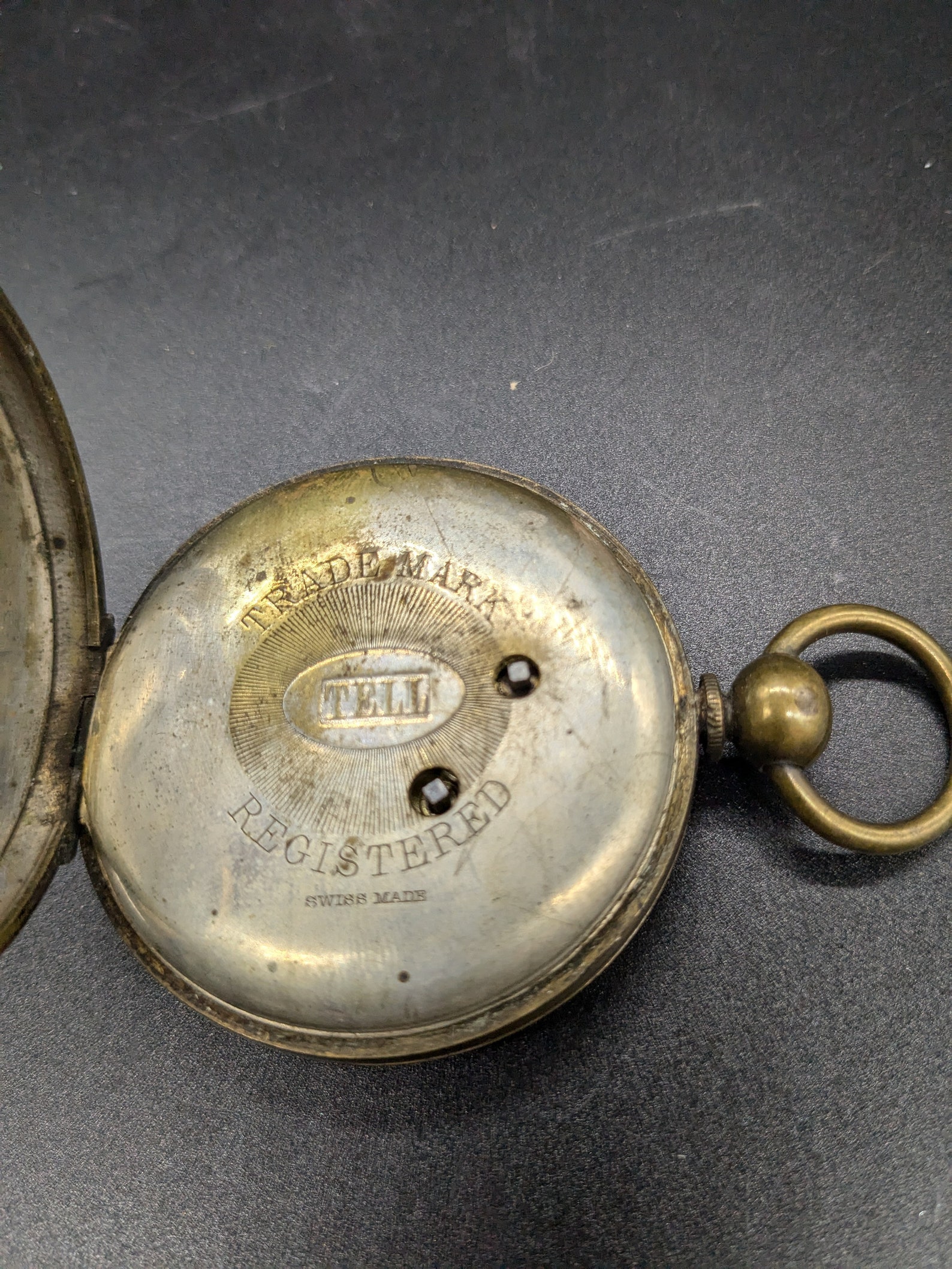 1900s Tell Chronograph Pocket Watch Parts or Repair - Etsy