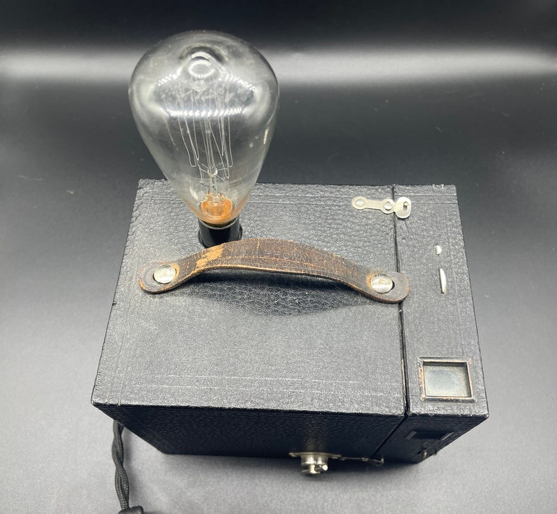 Repurposed 1920s Camera Light Box - Etsy