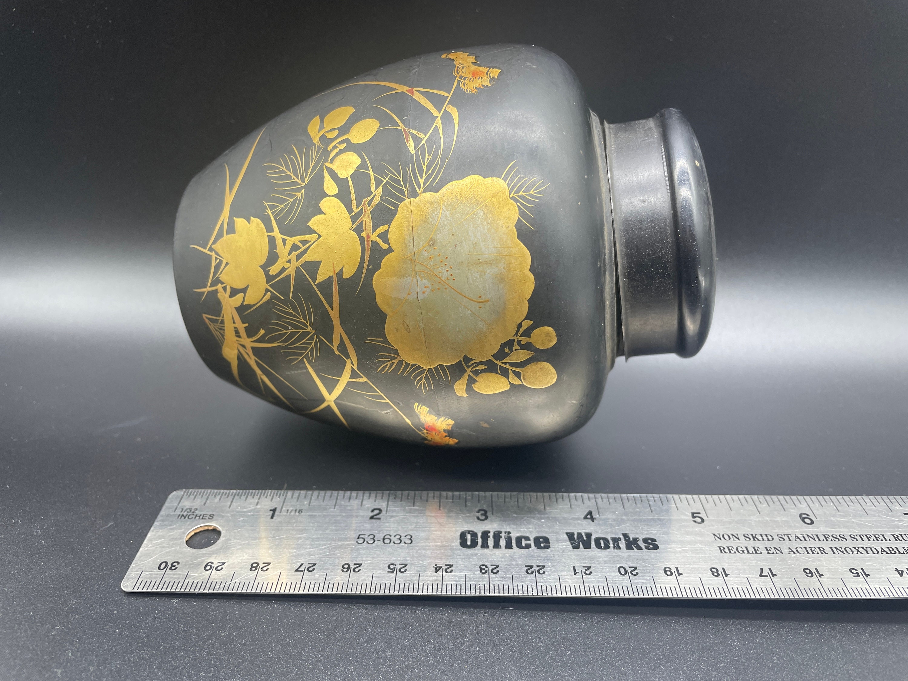 1930’s Tin Japanese Tea Caddy - Etsy