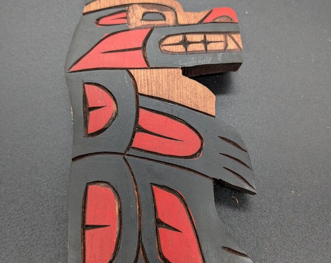 Westcoast Indigenous First Nations Bear Carving - Etsy