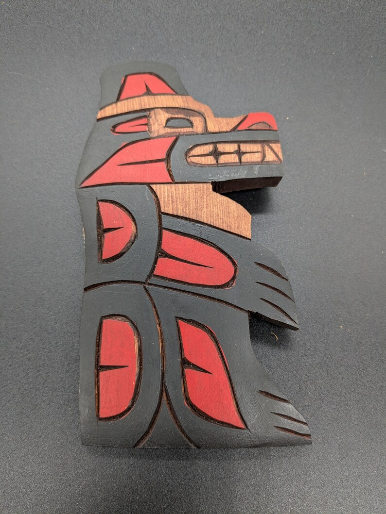 Westcoast Indigenous First Nations Bear Carving - Etsy