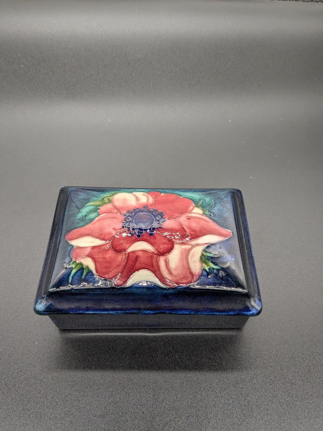 Moorcroft Lidded Tricket Box - Etsy