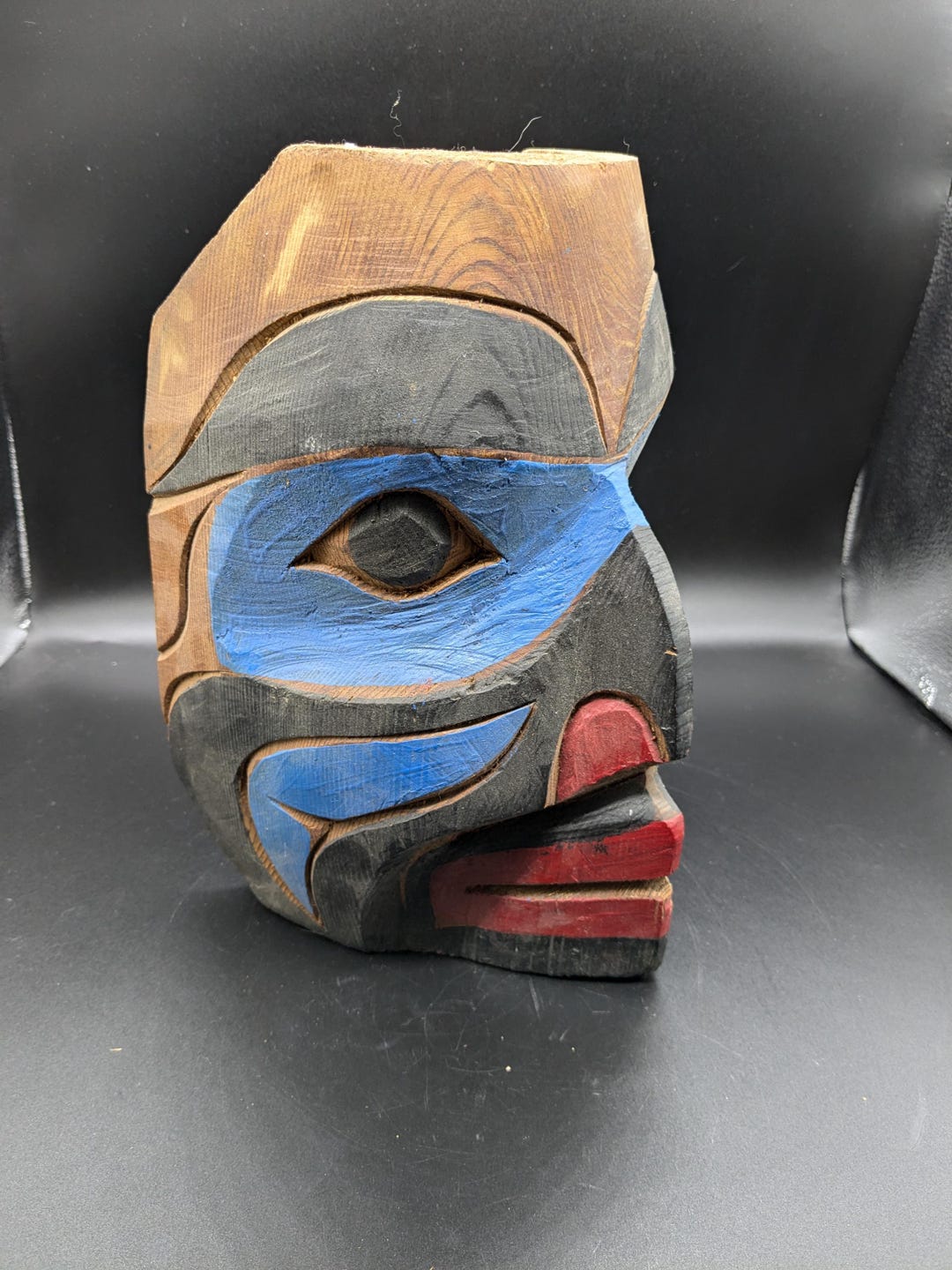 Westcoast Indigenous First Nations Mask Signed - Etsy