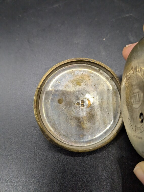 1900s Tell chronograph pocket watch parts or repair - Gem