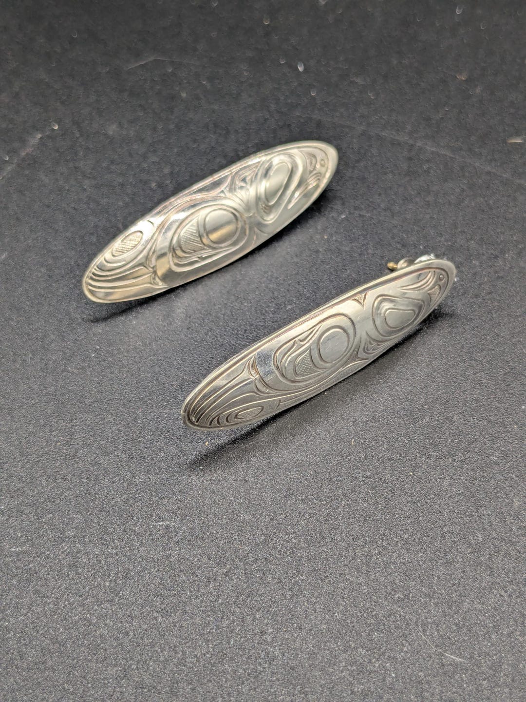 Westcoast Indigenous First Nations Sterling Silver Hand Crafted Silver ...