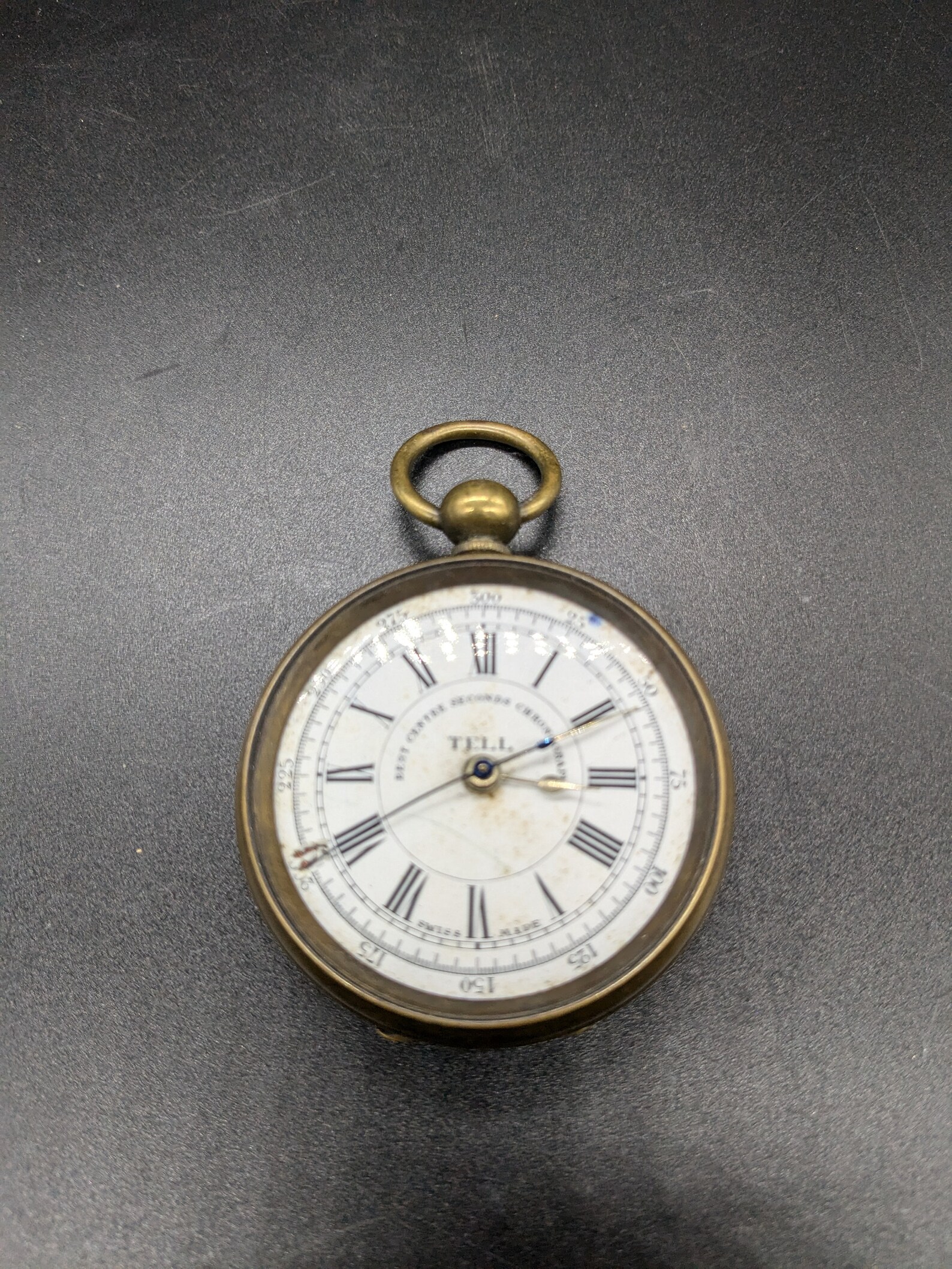 1900s Tell Chronograph Pocket Watch Parts or Repair - Etsy