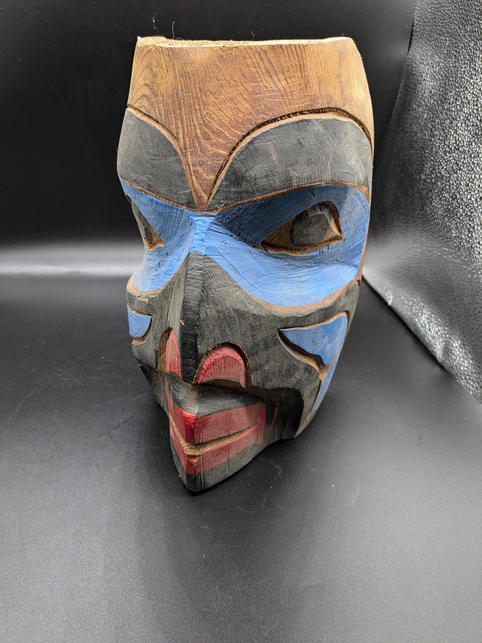 Westcoast Indigenous First Nations Mask Signed - Etsy