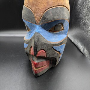 Westcoast Indigenous First Nations Mask Signed - Etsy