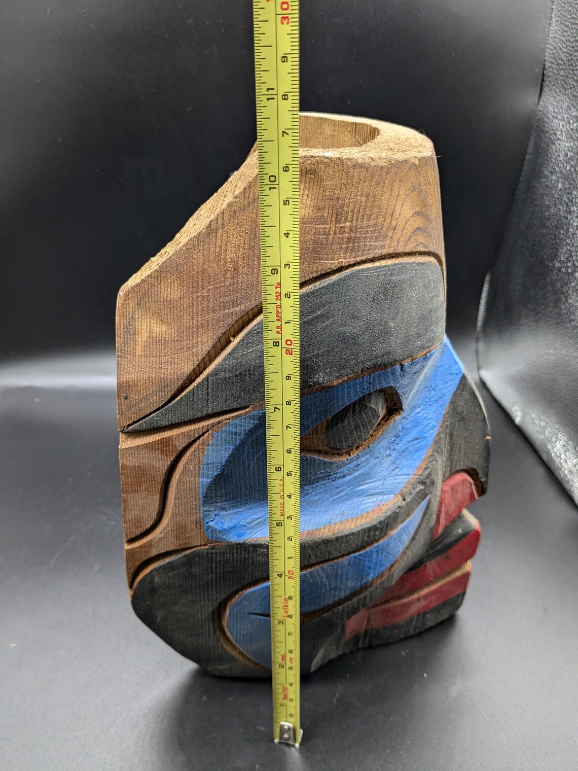 Westcoast Indigenous First Nations Mask Signed - Etsy