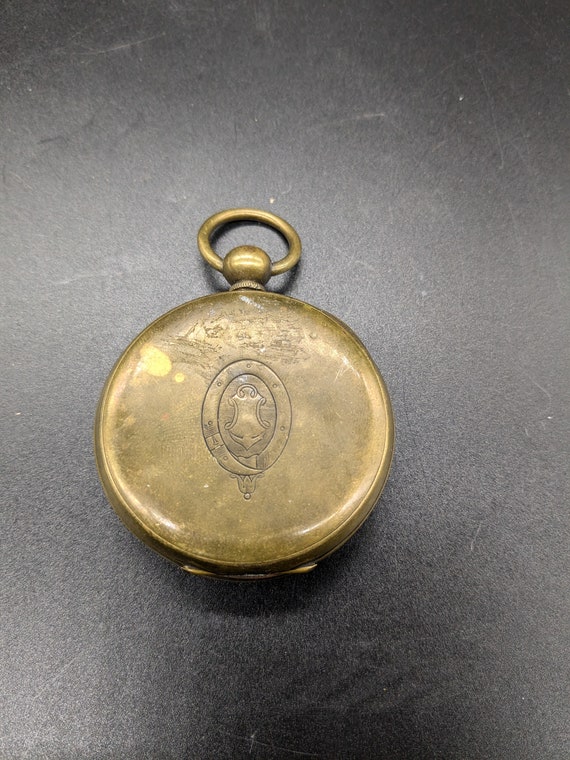 1900s Tell chronograph pocket watch parts or repair - Gem