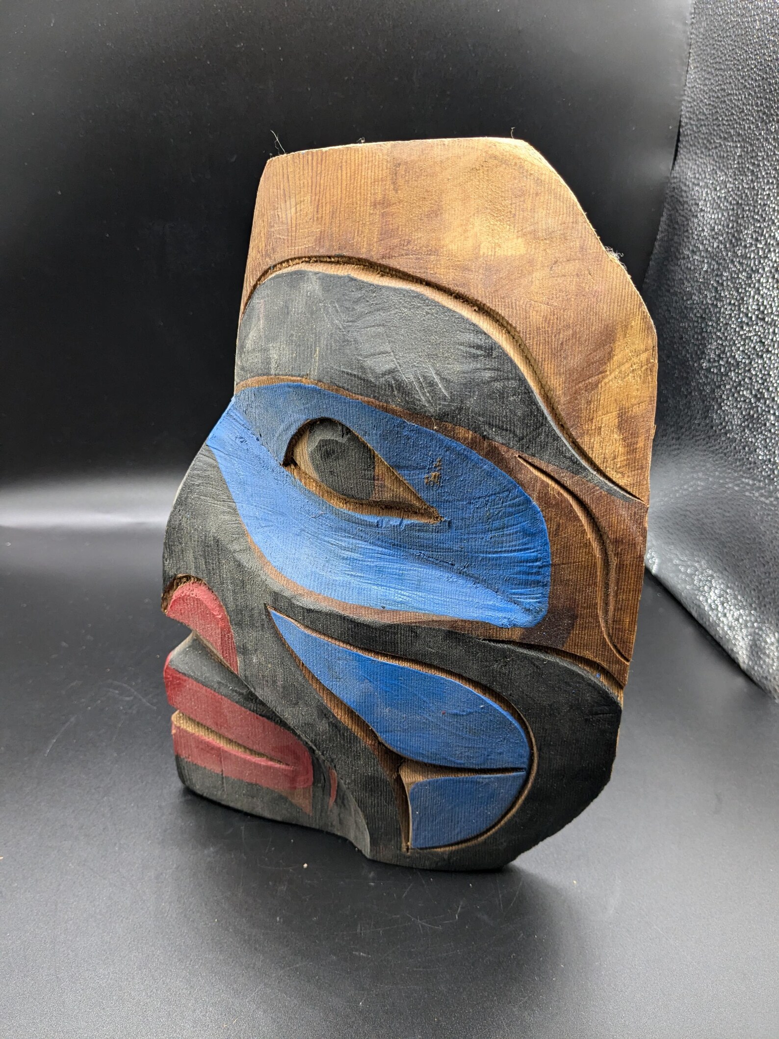 Westcoast Indigenous First Nations Mask Signed - Etsy