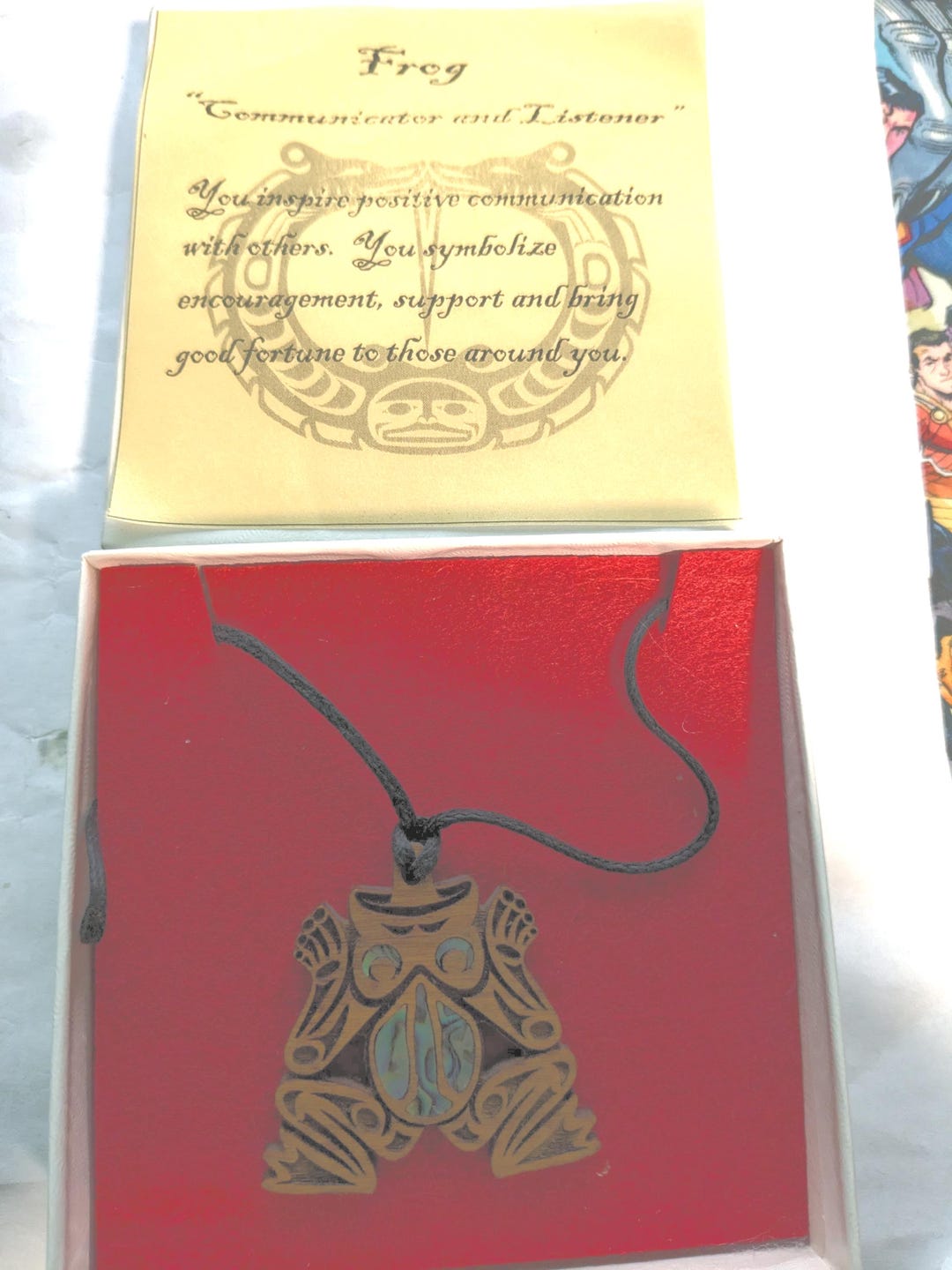 West Coast Indigenous First Nations Frog Pendant - Etsy