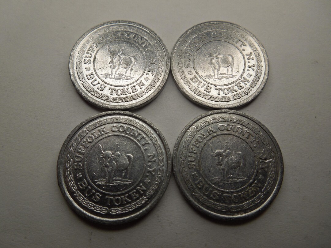 Transit Tokens, Toronto, Suffolk, Miami, Florida - Sell by the Piece - Etsy
