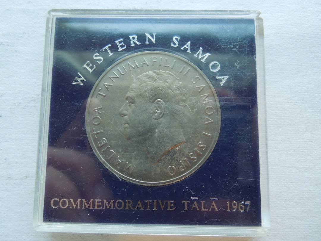 Western Samoa Coins, Tala, 1967 to 1969 Encased Commemoratives - Sell ...