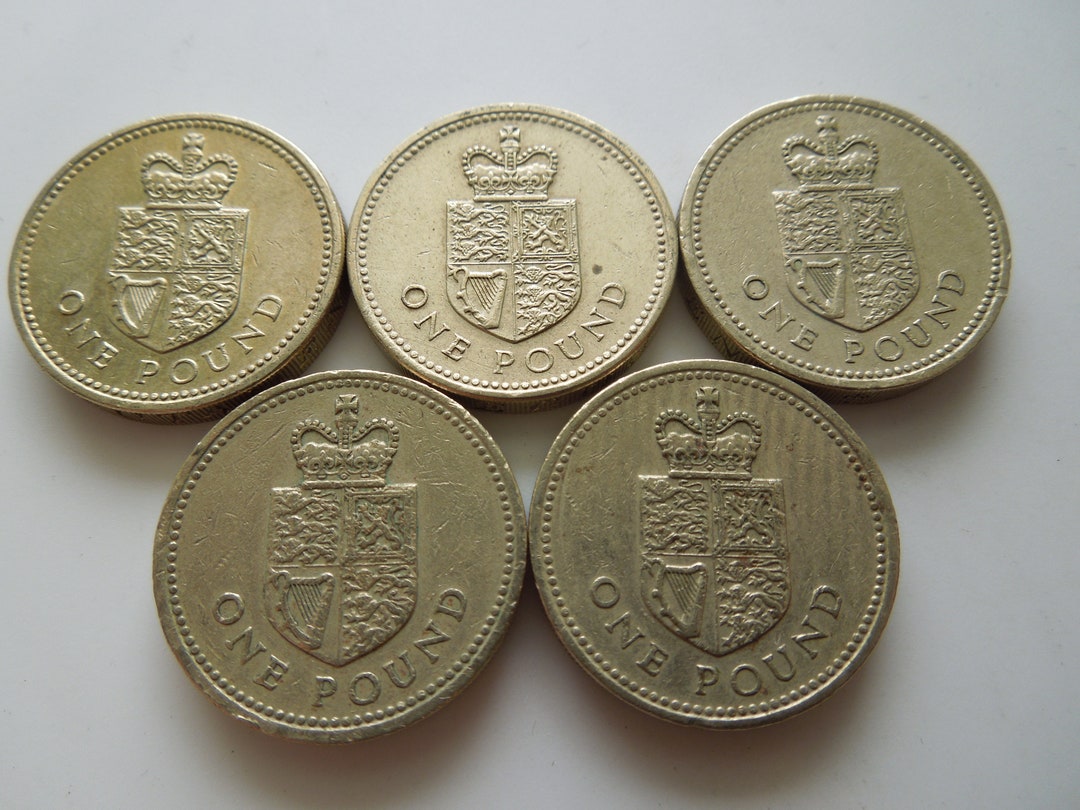 British 1 Pound Coin, 1988, Lowest Mintage 1 Pound Coin, Sell by the ...