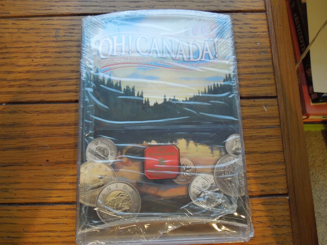 Canada Coins, 2000 Uncirculated Set in Original Sealed Packaging, Oh ...