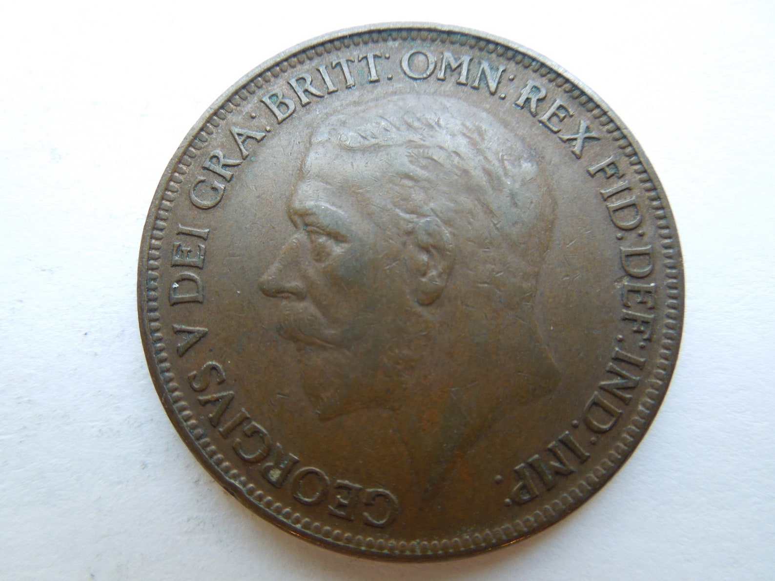 King George 5th 1 Penny Coins 1911 to 1936 King George 5th. - Etsy