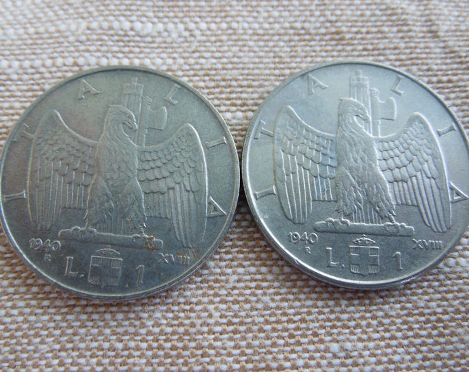 1956 or 1963 Italy 50 Lira Coin - Etsy