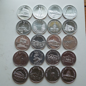 Sunoco Landmarks of America 1969 Tokens - Sell by the Piece or Full Set ...