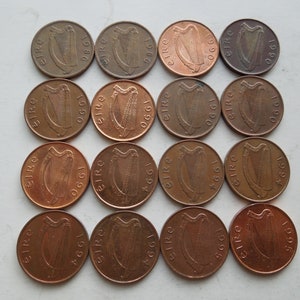 Irish Penny Decimal Eire Coins Republic of Ireland Coins - Etsy