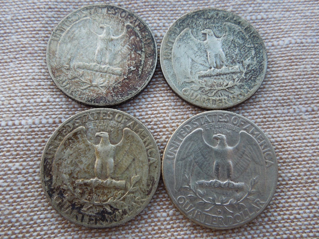 Washington Quarters, 1959 to 1964, Silver Types - Sell by the Piece - Etsy