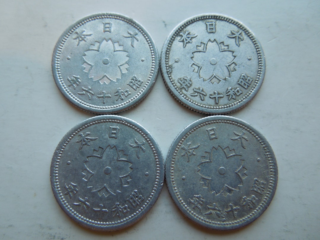 Japan Coins, 10 Sen, 1941 to 1943, World War 2, Emperor Hirohito, Sell ...