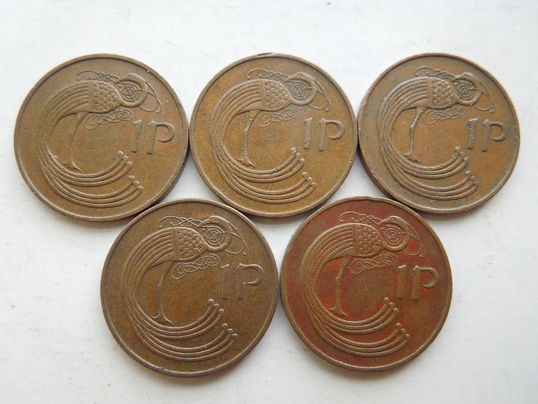 Irish Penny Decimal Eire Coins Republic of Ireland Coins - Etsy