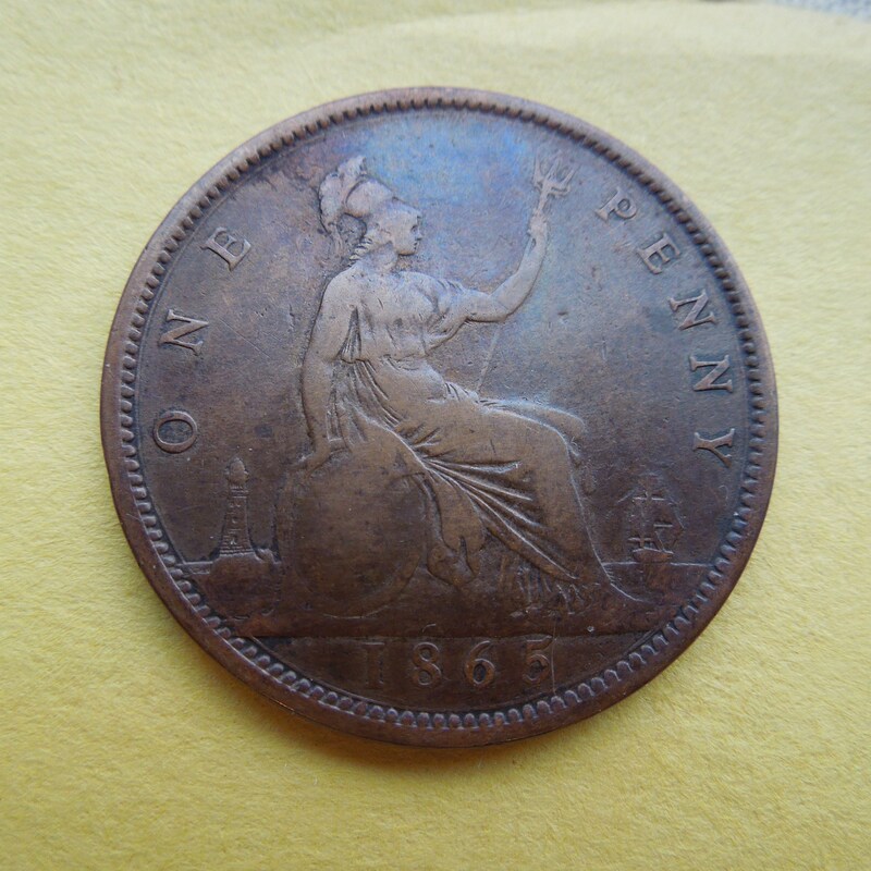 1865 Penny - Etsy