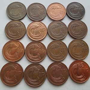 Irish Penny Decimal Eire Coins Republic of Ireland Coins - Etsy