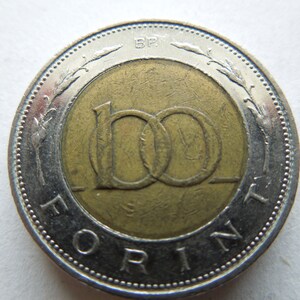 Hungary Coins, 20 Forint and 100 Forint, 1994 to 2018, Several Dates ...