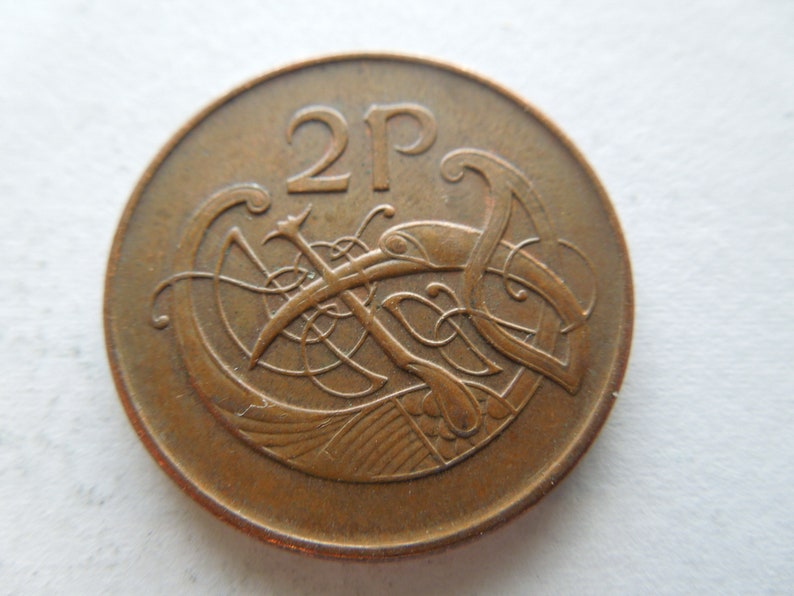 Irish 2 Pence Decimal Eire Coins Republic of Ireland Coins - Etsy