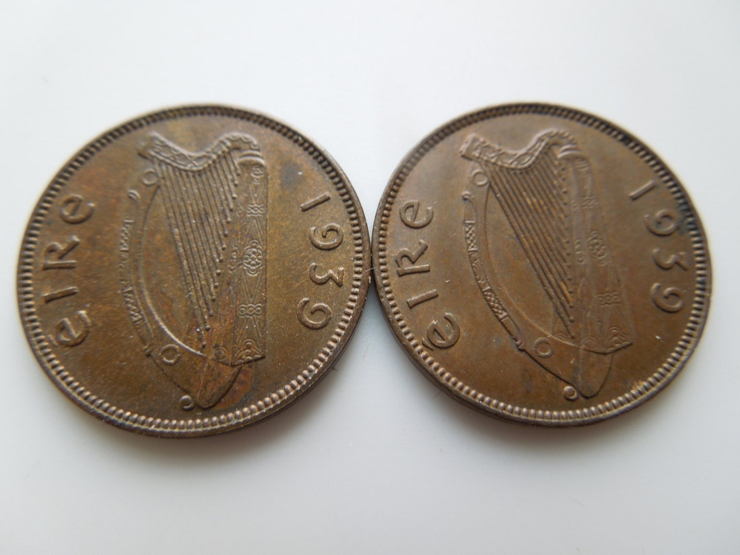 Irish Coins, Irish Farthings, 1939 to 1966, Republic of Ireland Coins ...