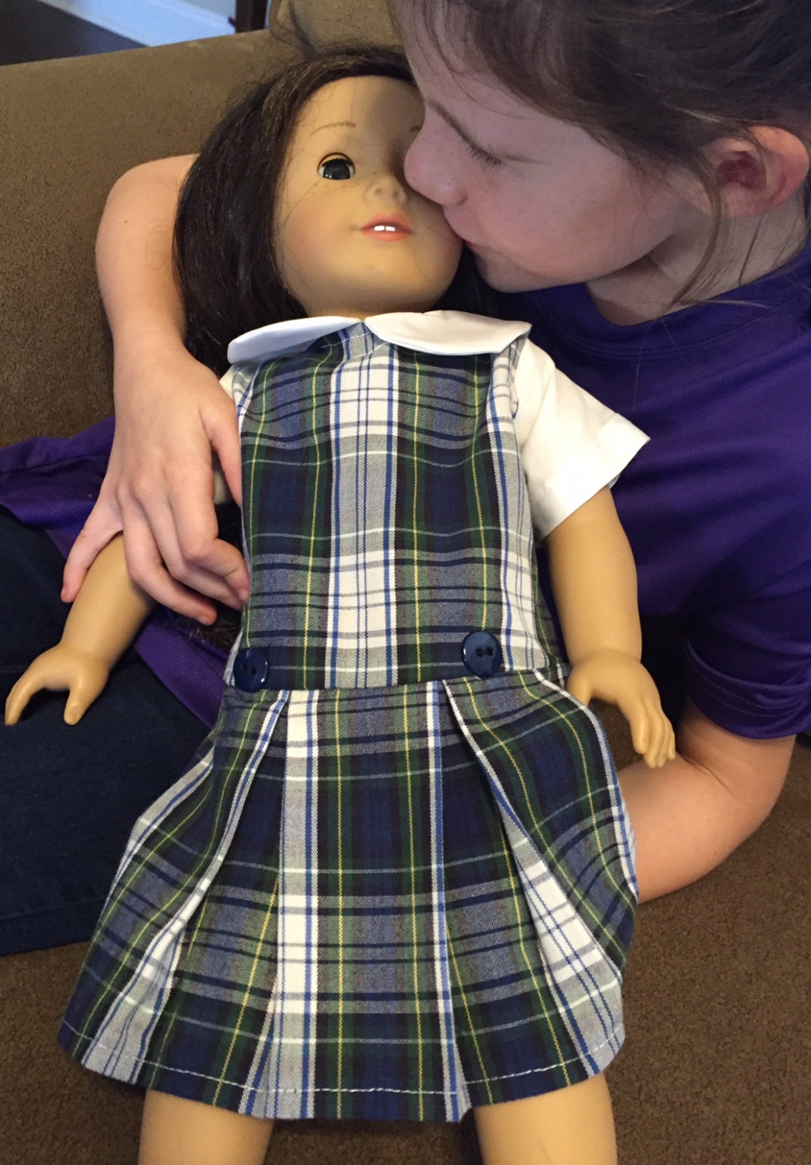 Doll School Uniform for 12 inch doll perfect for you little | Etsy