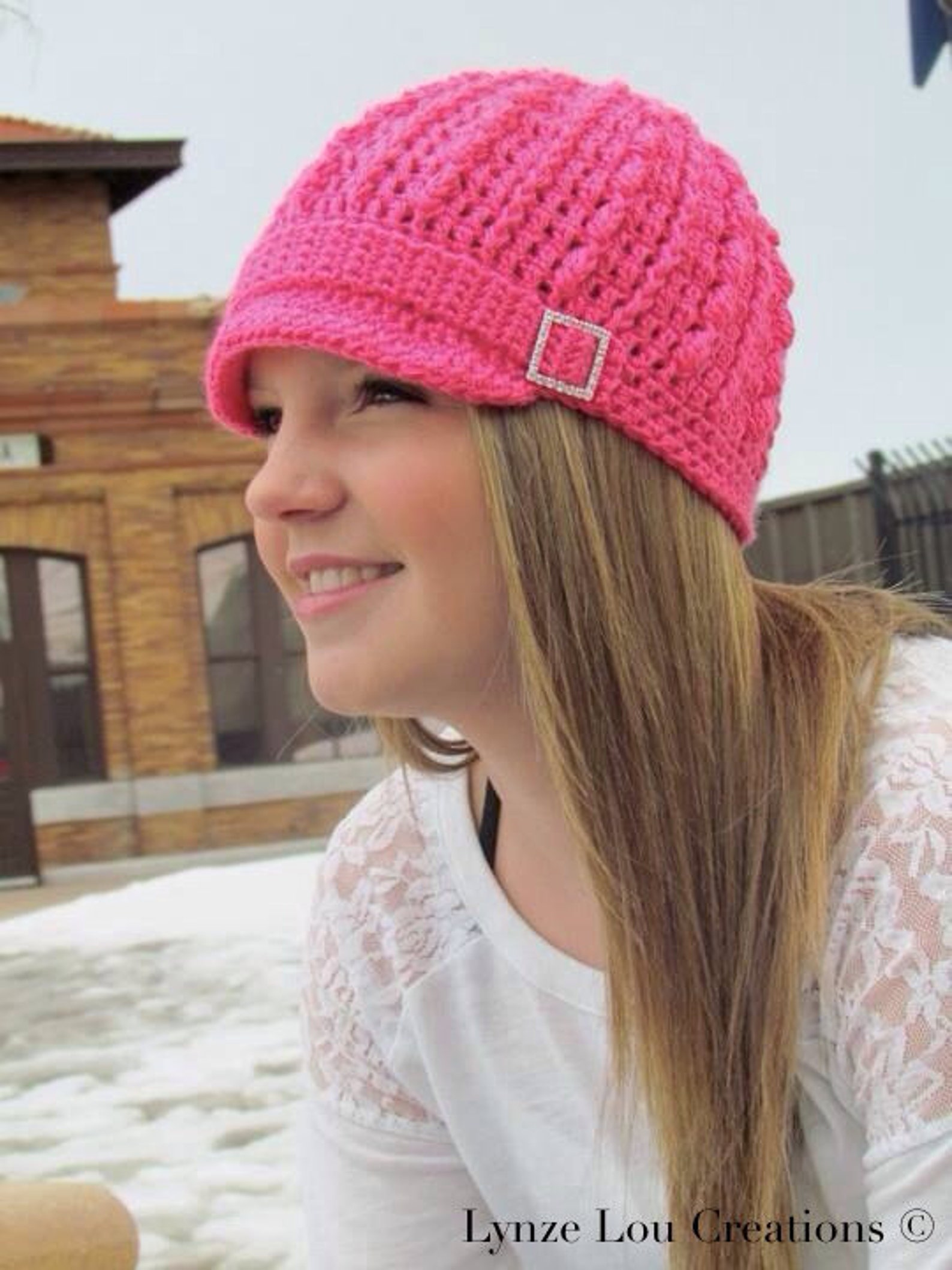 Bright Pink Hollywood Hat - Etsy