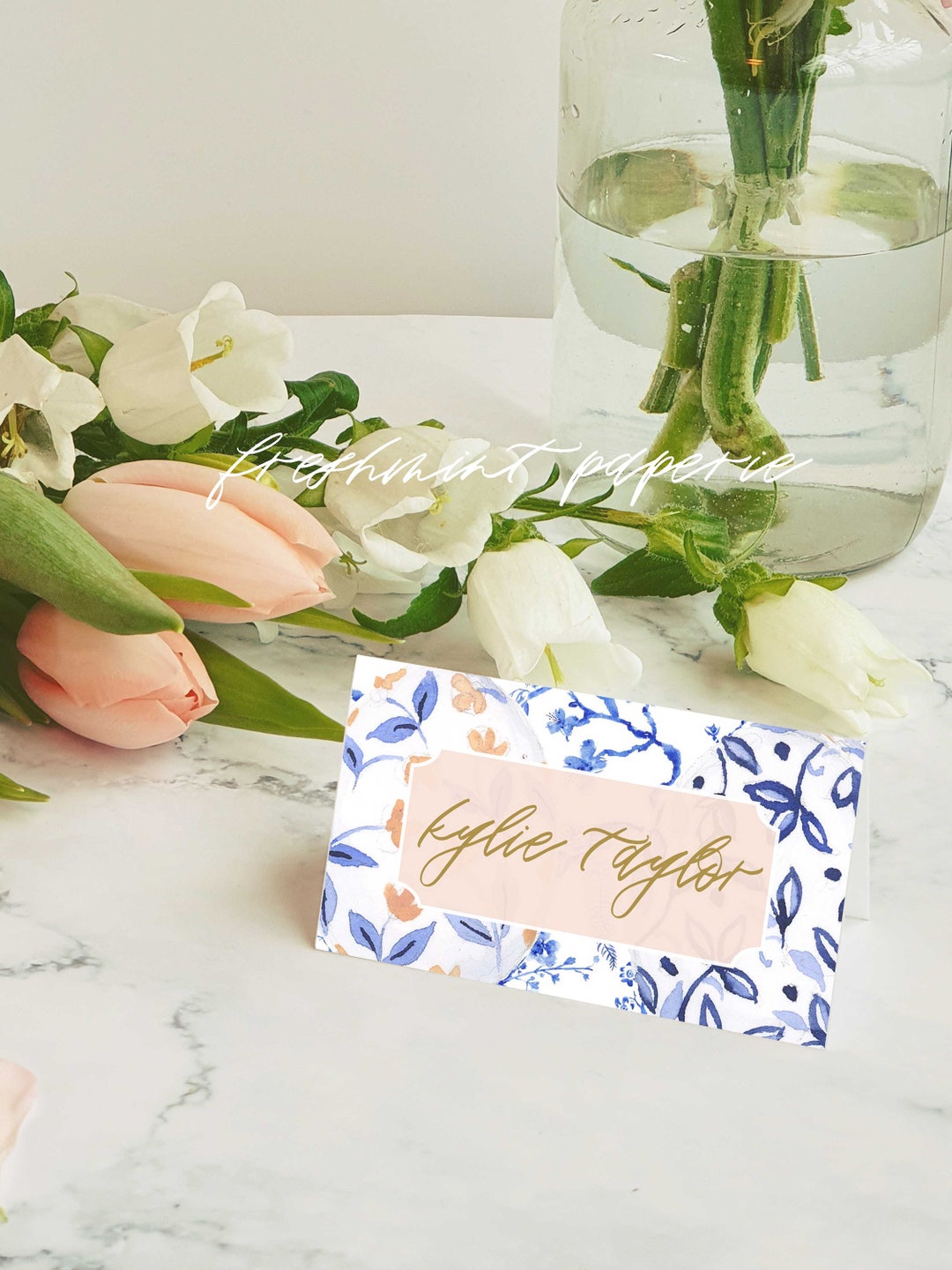 Matching PLACE CARDS - to Match Any Invitation Design Order - Freshmint ...