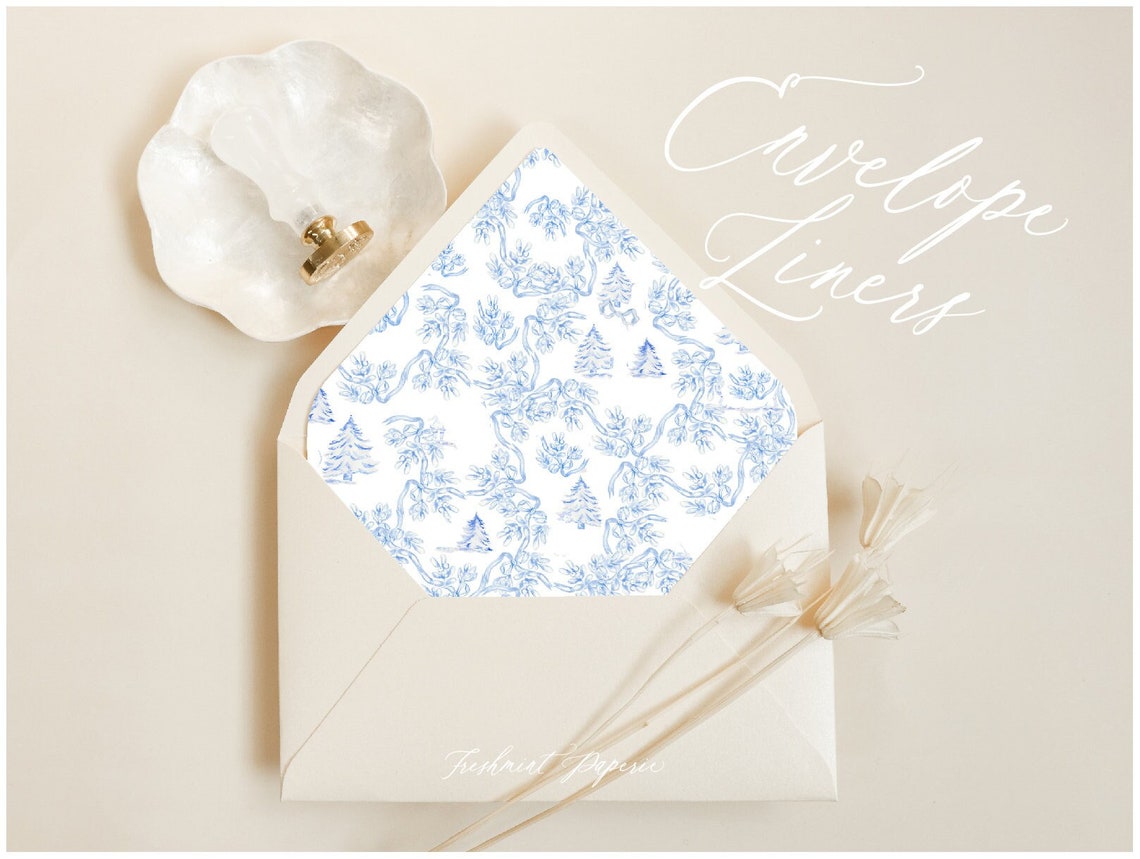 Envelope Liners Match Invitation Design | Envelope Liners - Etsy